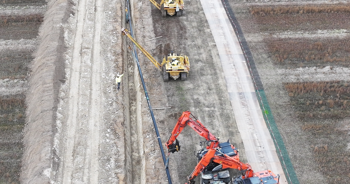 Lolland-Falster forbundet til det danske gasnet: Gasledning er klar til ...